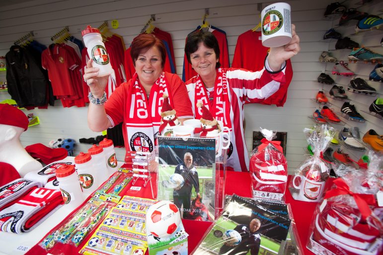 New club shop opens at Evesham United - The Evesham Observer