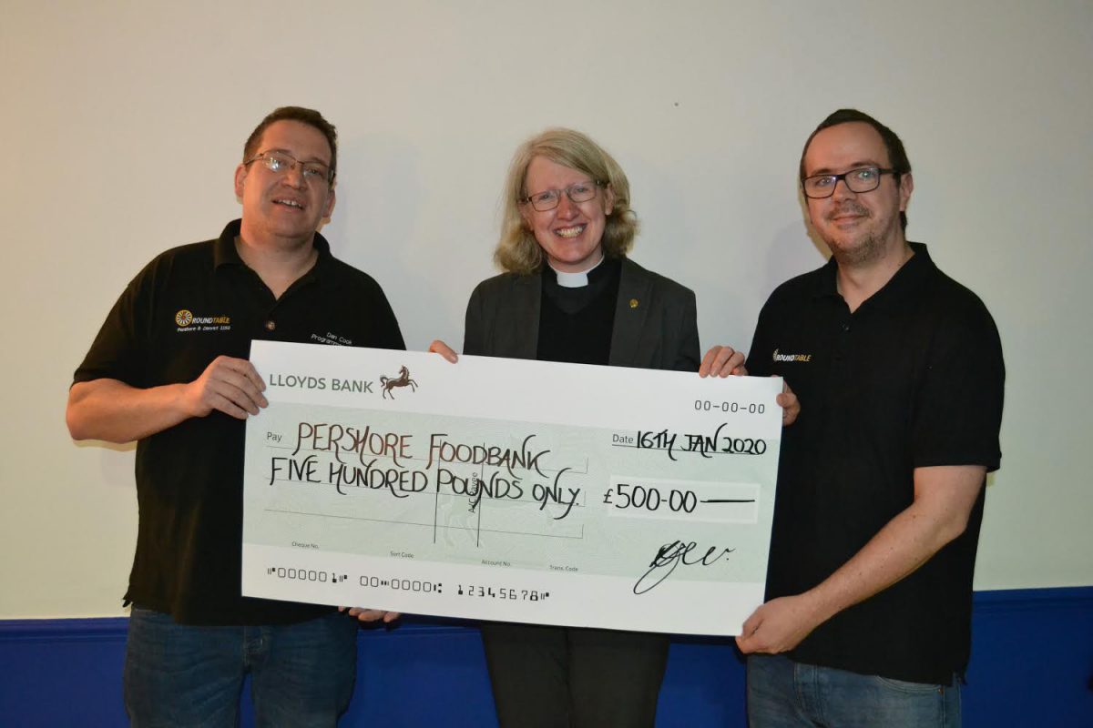 Donation is boost for Foodbank - The Evesham Observer
