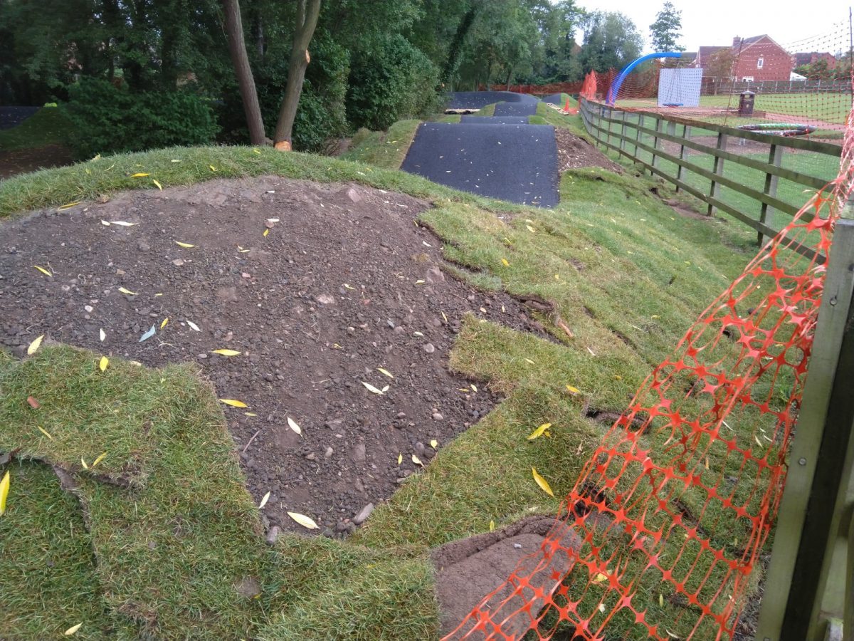 Vandalism forces delay at new track - The Evesham Observer