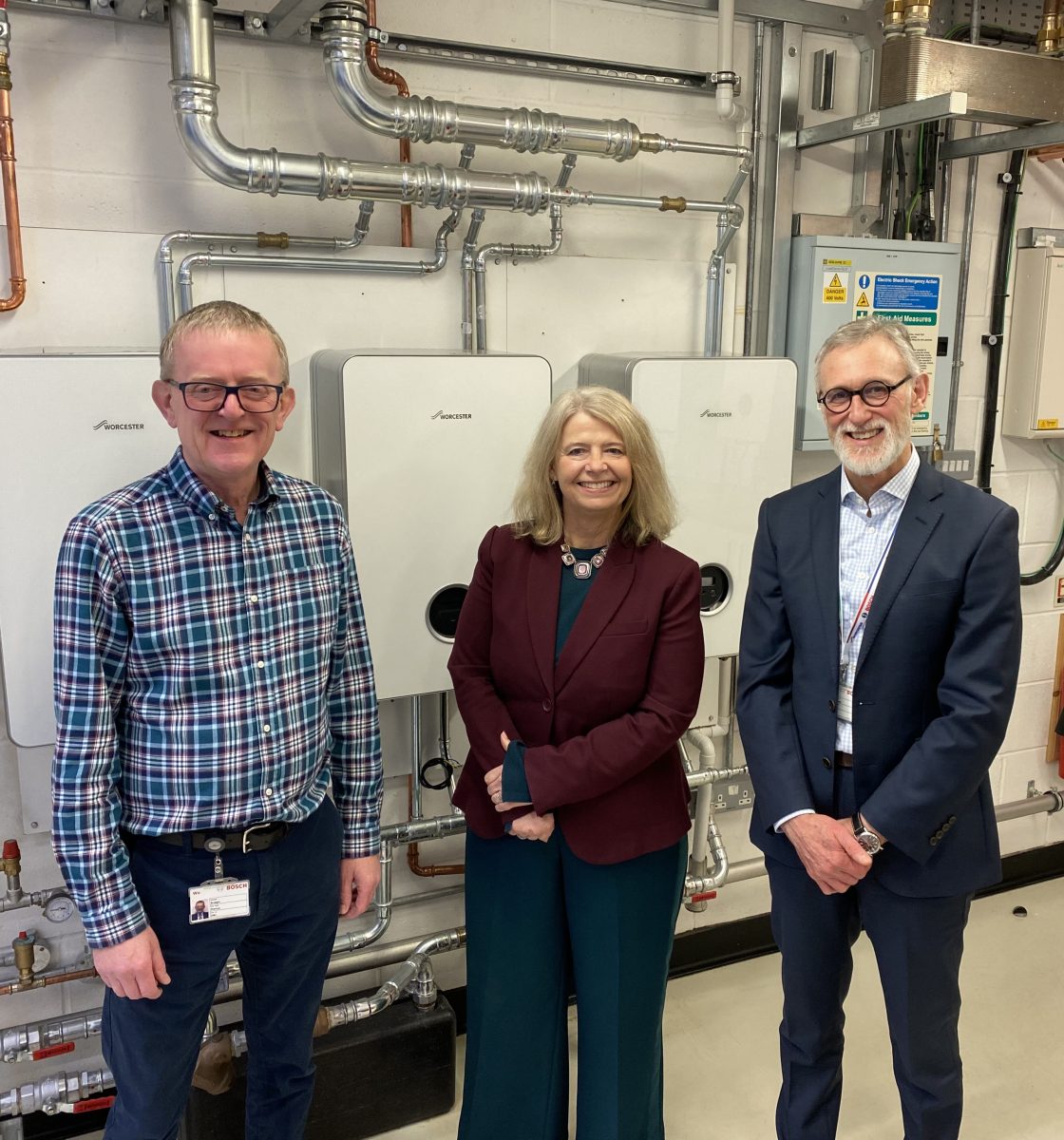 Hydrogen heating future on show Pershore's MP takes a tour of Worcester ...