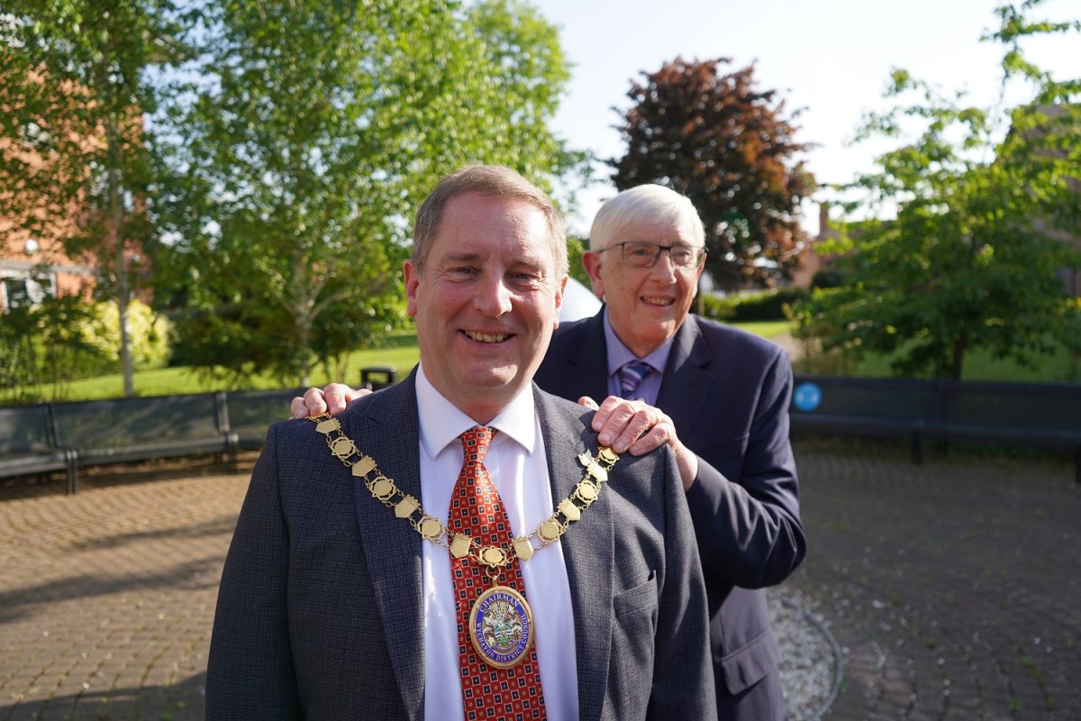 Evesham community champion returns as Wychavon chairman for year ahead ...