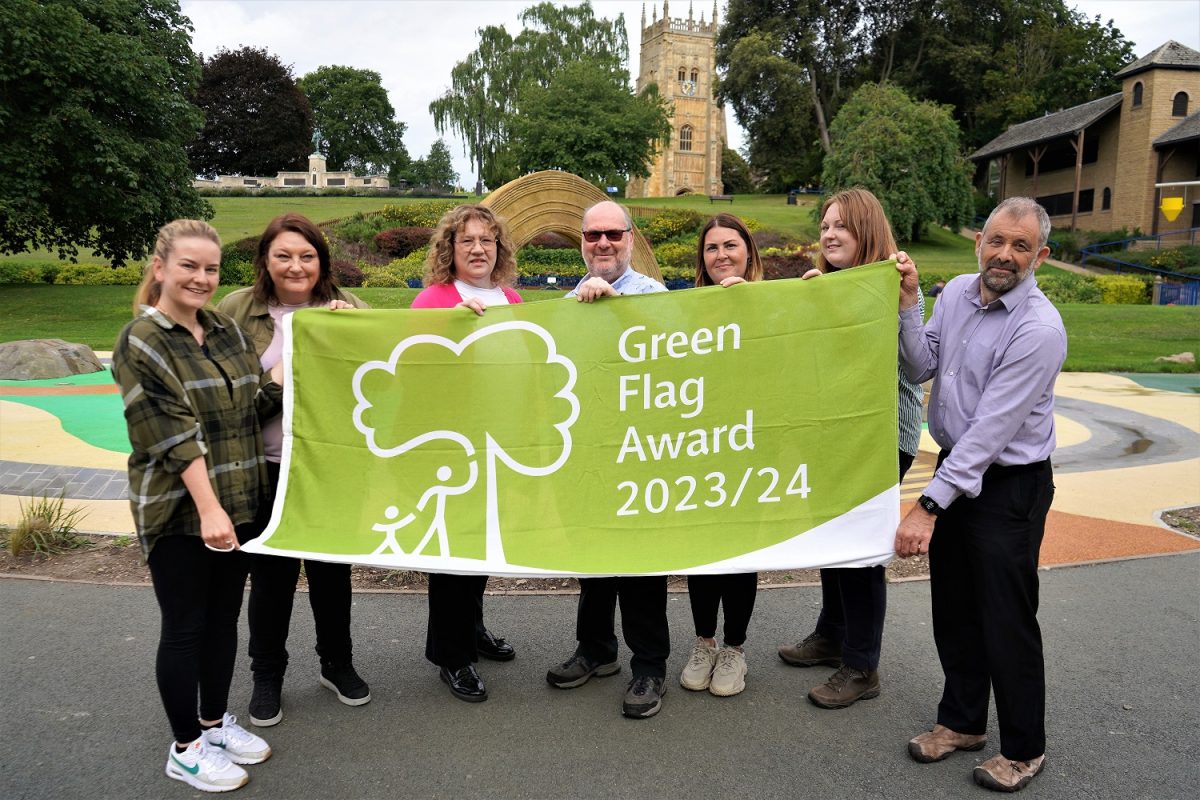Green Flags fly high over Wychavon’s parks - The Evesham Observer