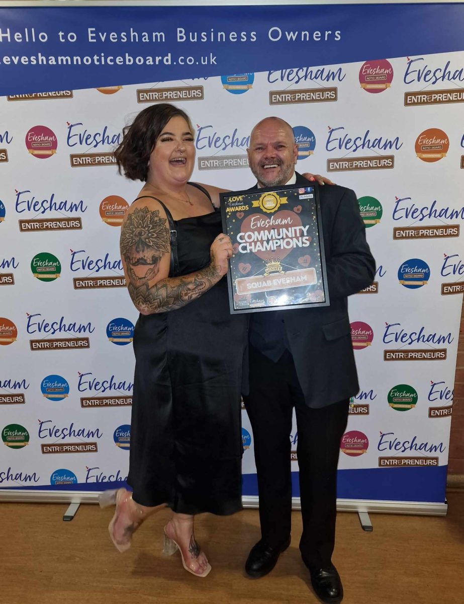 Charitable Evesham business wins community champion honour ahead of new ...