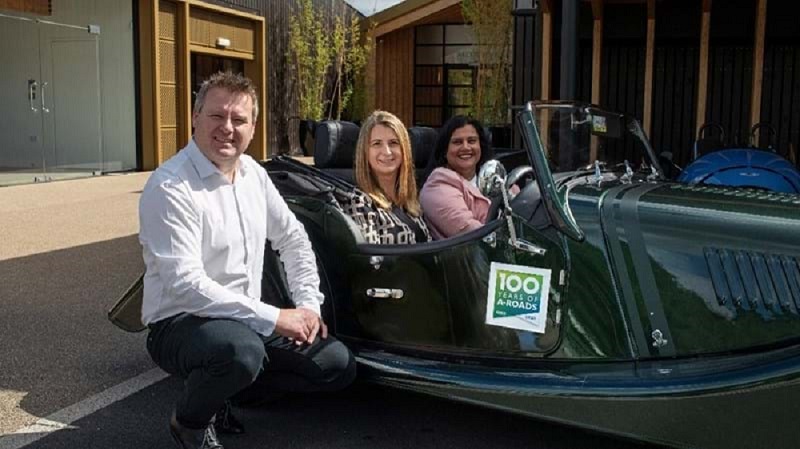 Morgan on right road to mark special anniversary - The Evesham Observer