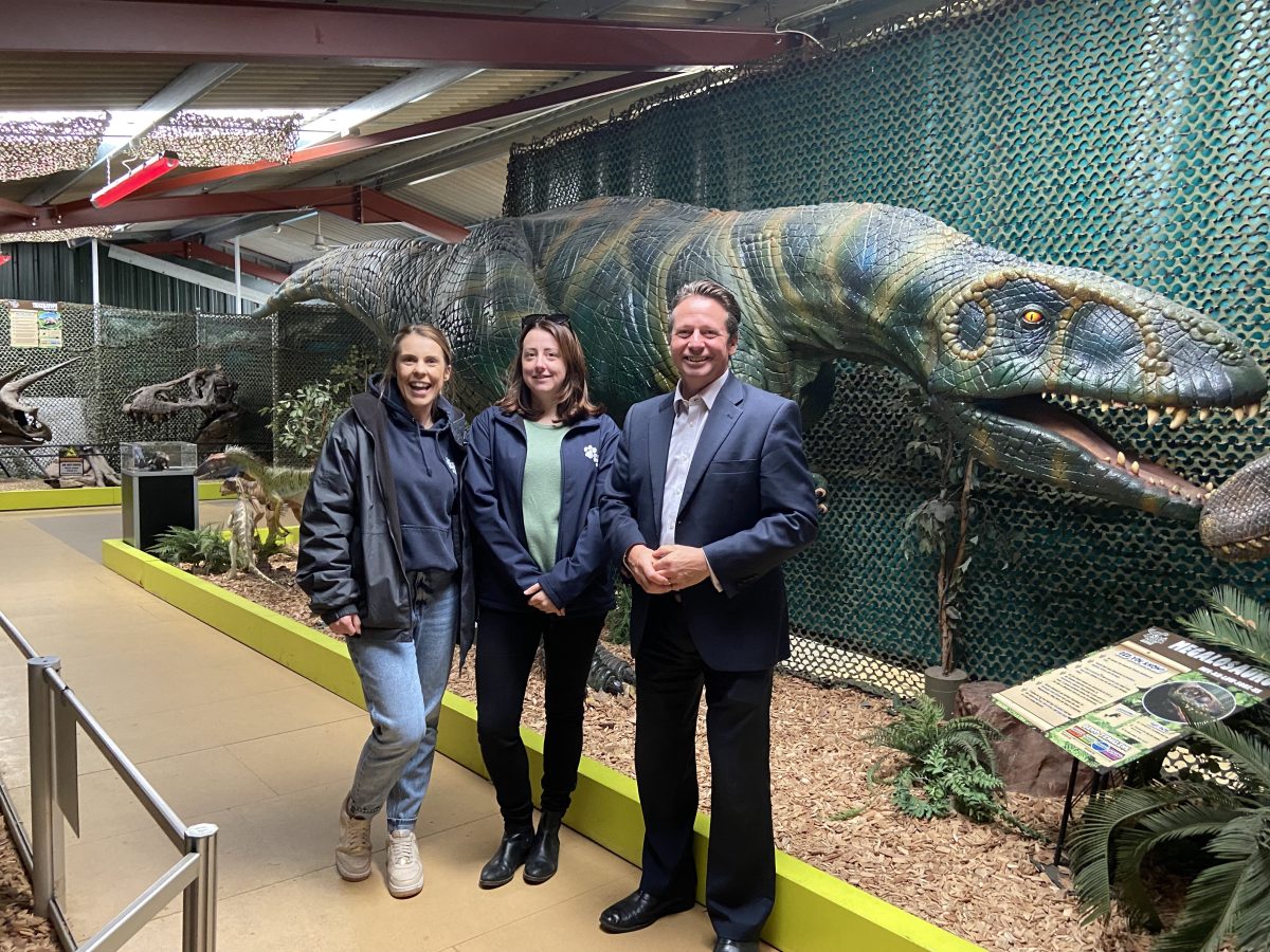 MP goes wild to enjoy seeing big beasts past and present - The Evesham ...
