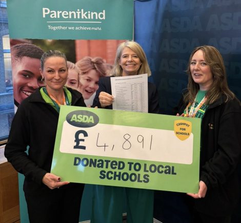 MP welcomes Asda's near £5,000 donation for schools in her constituency ...